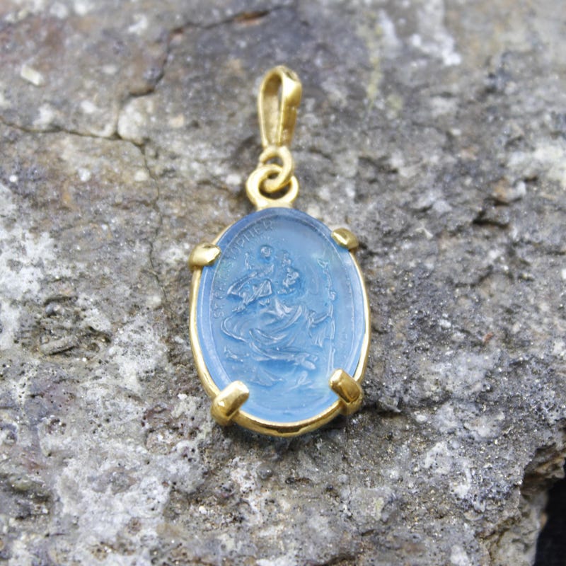 St Christopher Intaglio - Etsy