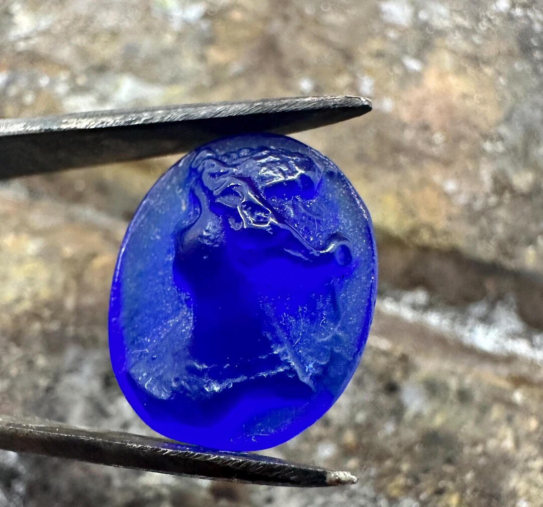 Handmade Glass Aphrodite Intaglio for Make Jewelry - Antique Looks ...