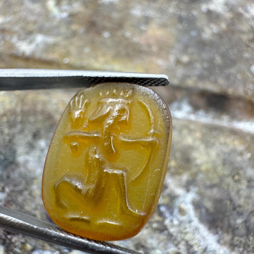 Handmade Glass Roman Greek Intaglio for Make Jewelry - Antique Looks ...