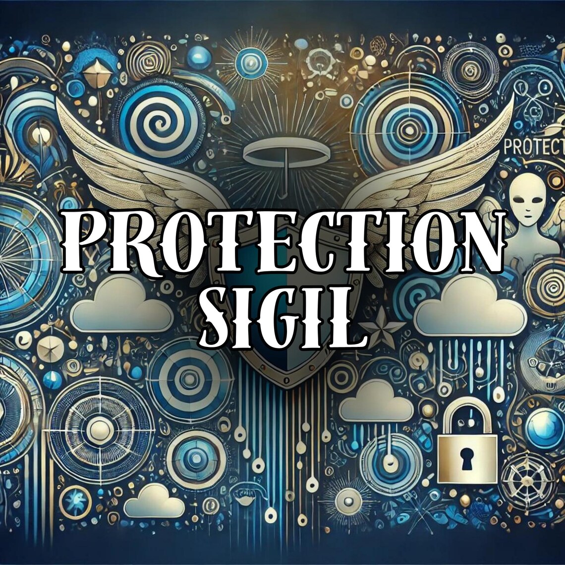 Protection Sigil, How to Use Sigil, Sigil Work, Sigil Drawing, Law of ...