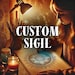Custom Sigil, Custom Made Sigil, Personalized Sigil, Customized Sigil ...