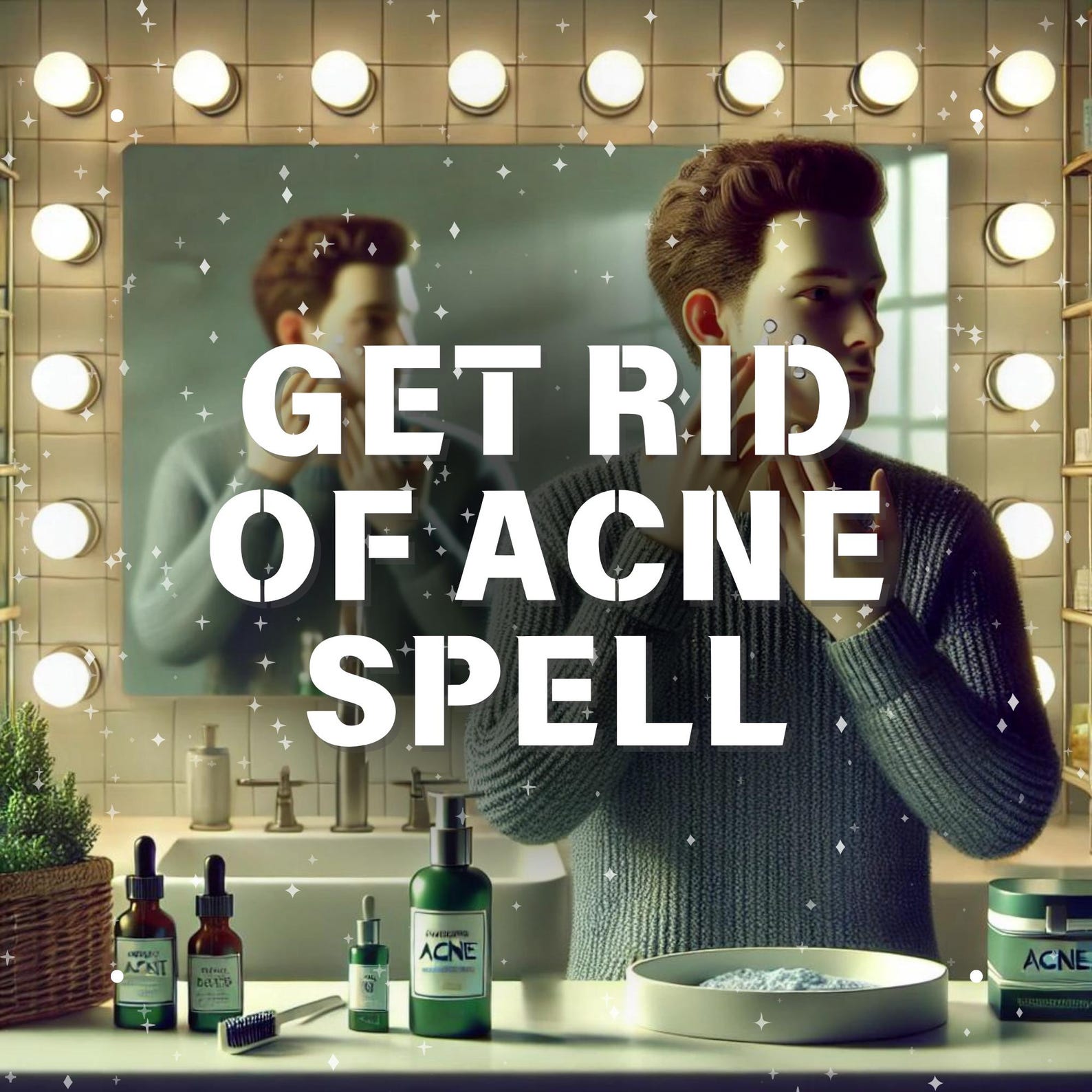 Get Rid of Acne Spell, Acne Free Skin, Flawless Skin Spell, Law of ...
