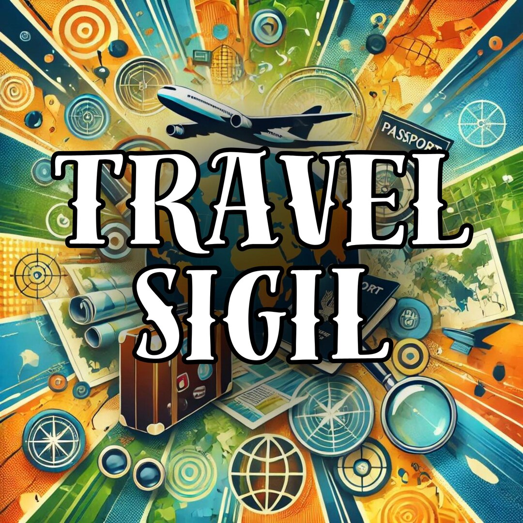 Travel Sigil, How to Use Sigil, Sigil Work, Sigil Drawing, Law of ...