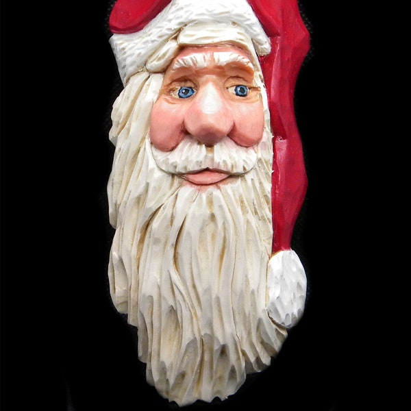 Clay Face Santa - Etsy