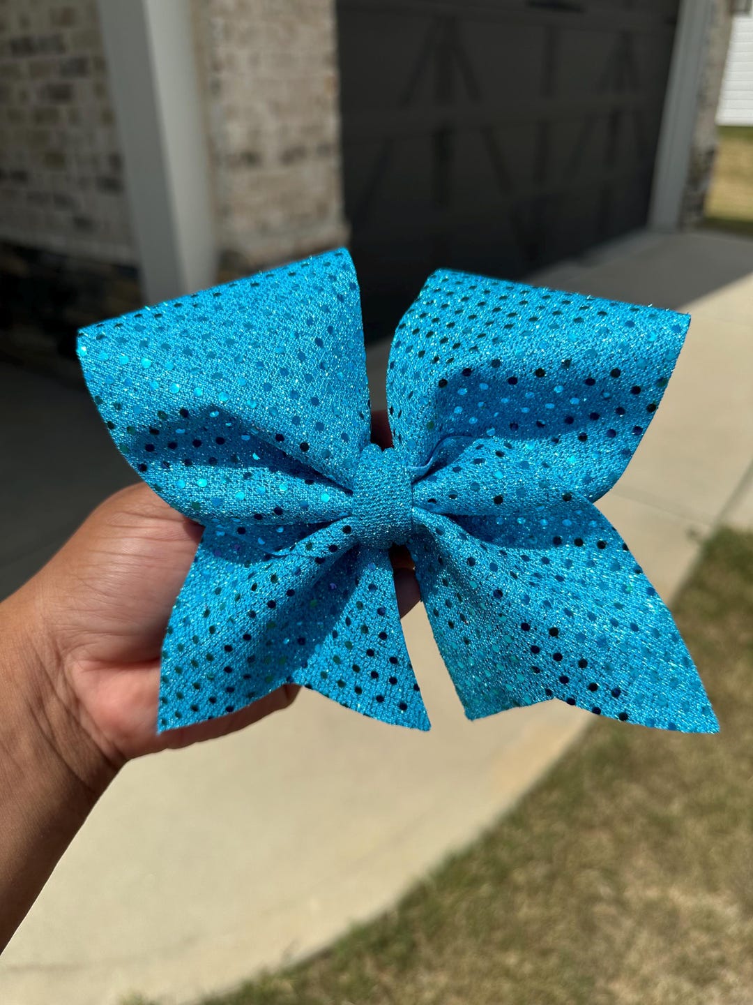 Glitter Bows | Cheer Bow Stiff - Etsy