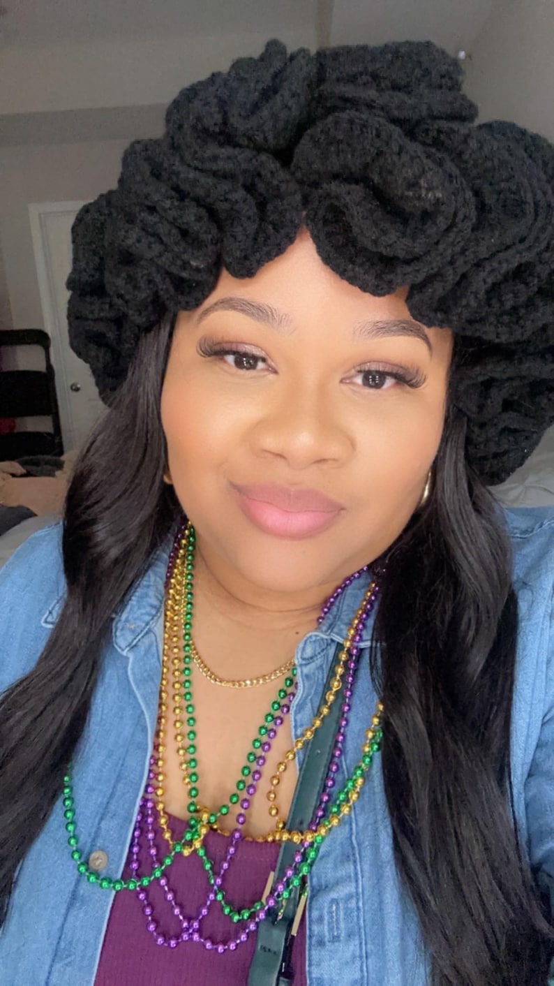 Crochet Ruffle Hat Pattern - Etsy