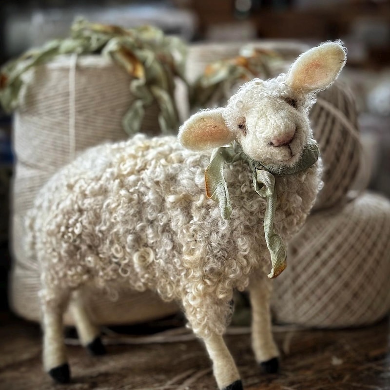 Needle Felted Sheep - Etsy