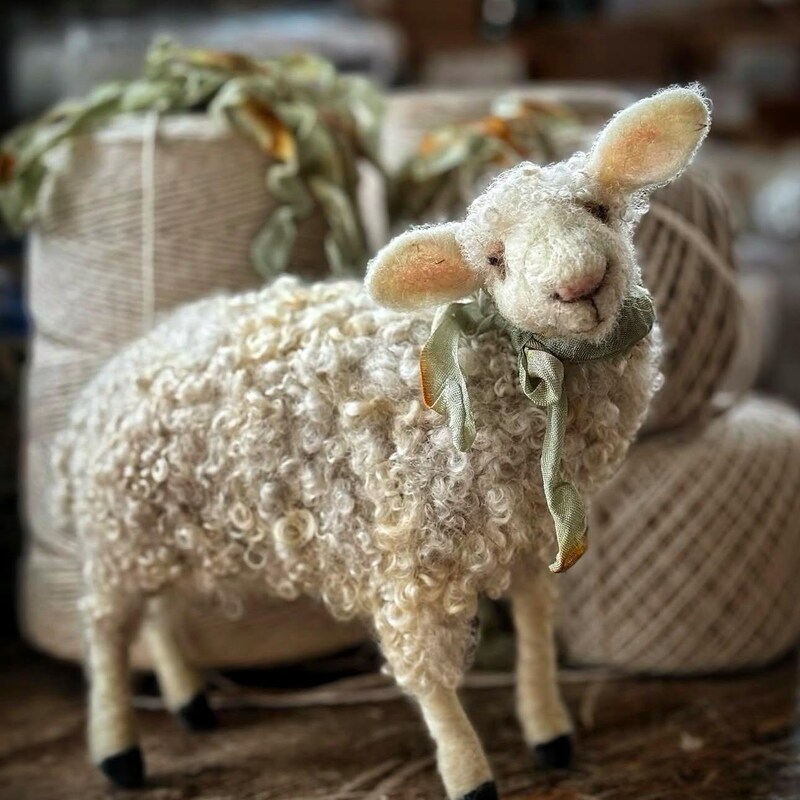 Needle Felted Sheep - Etsy
