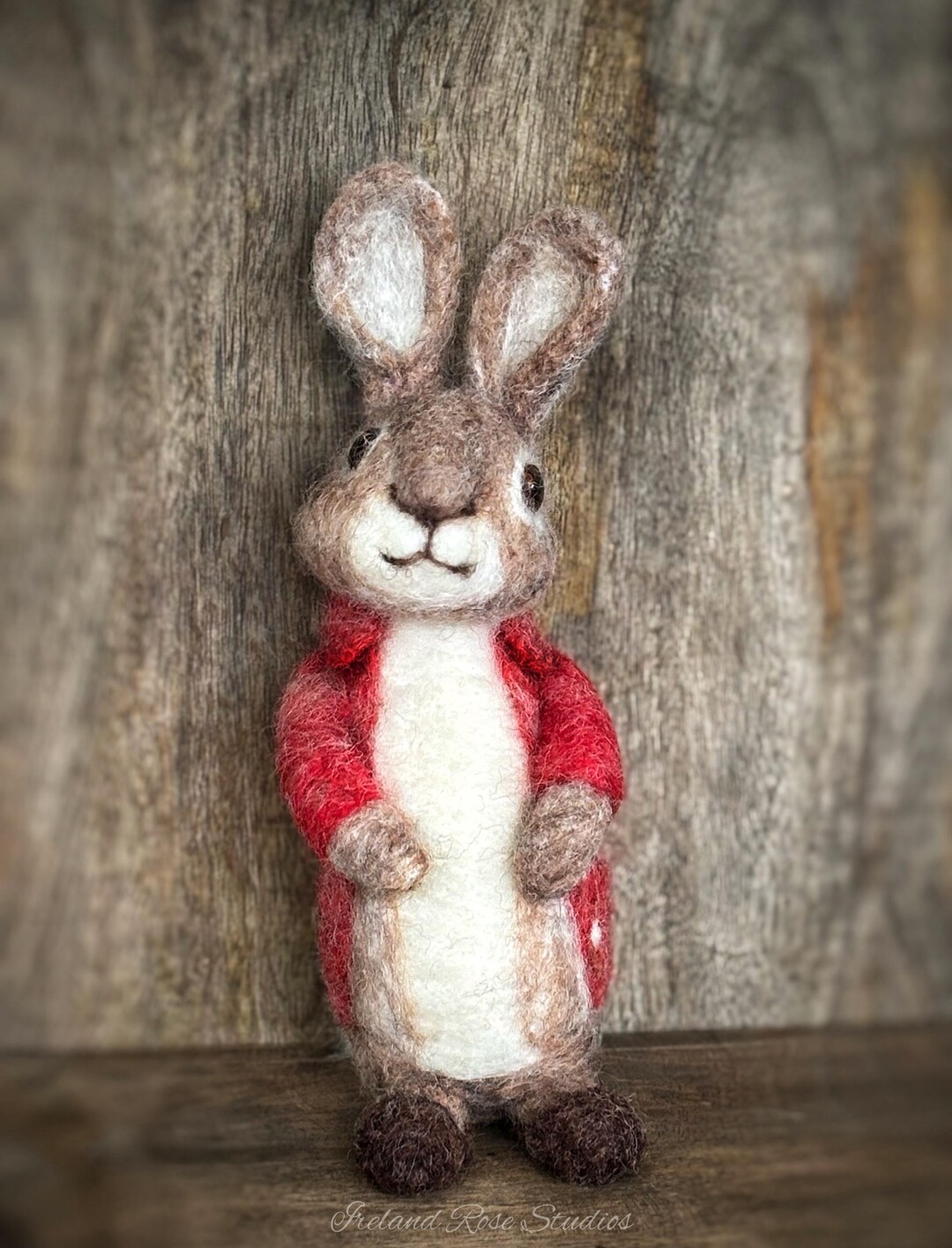 Needle Felted Rabbit - Etsy