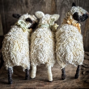 Needle-felted Sheep- Made to Order - Etsy Canada