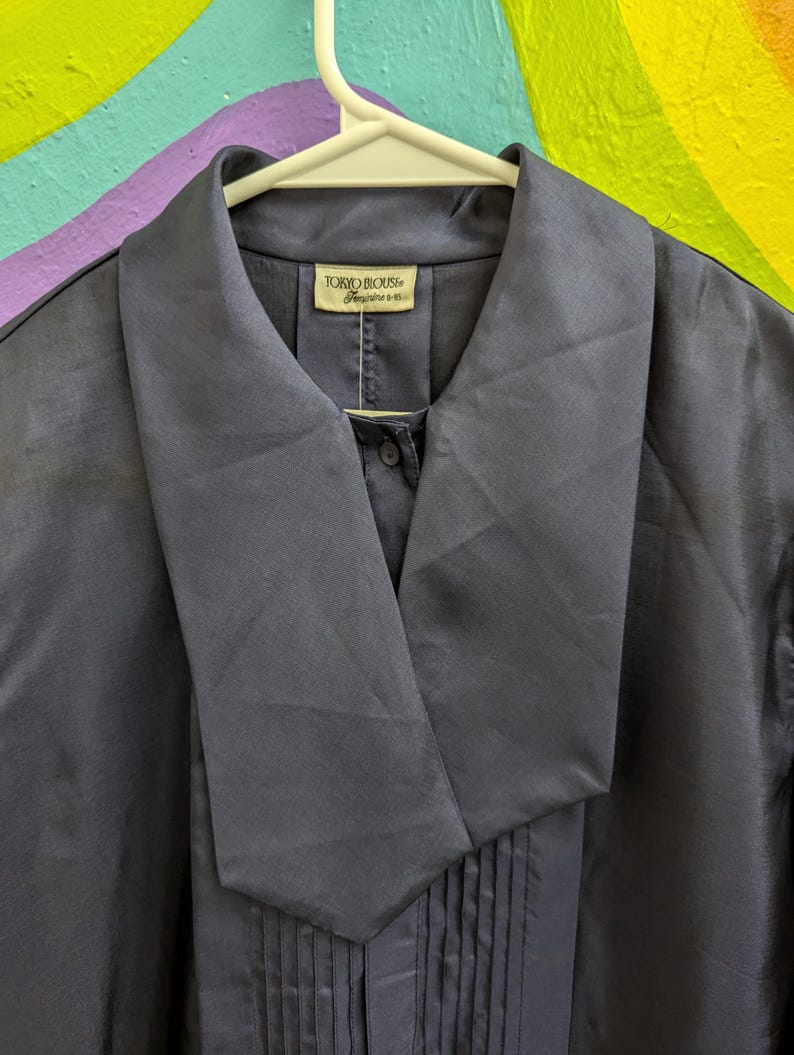 1980s Japanese Blouse - Etsy