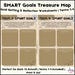 SMART Goals Treasure Map: Back to School Student Worksheet (SEL ...