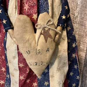 Primitive Americana Patriotic Lady Liberty Doll - Etsy