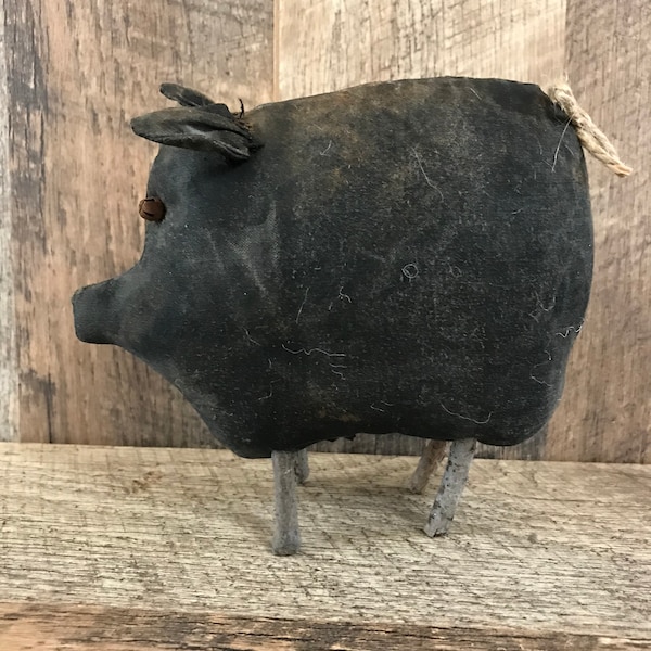 Primitive Pig - Etsy