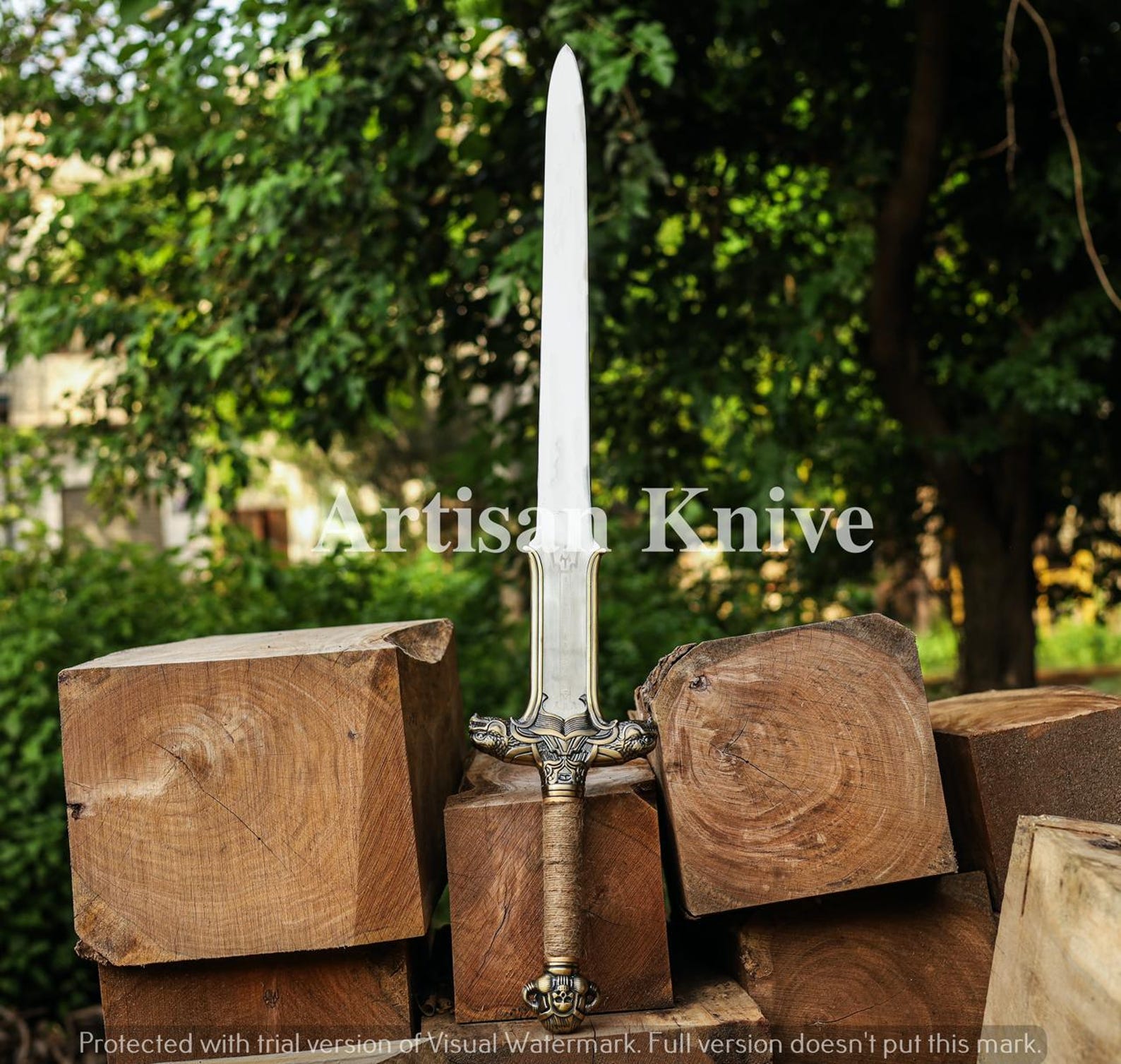 Conan Sword Replica the Barbarian's Blade With Leather Sheath, Custom ...