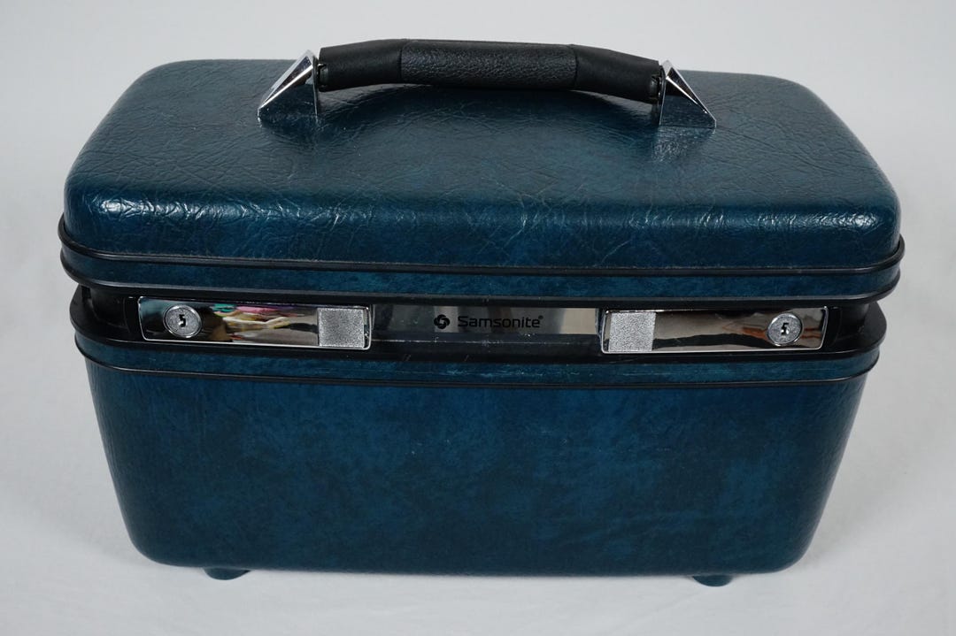 NEW Vintage Samsonite Profile II Carry on Beauty Case Cosmetic Suitcase ...