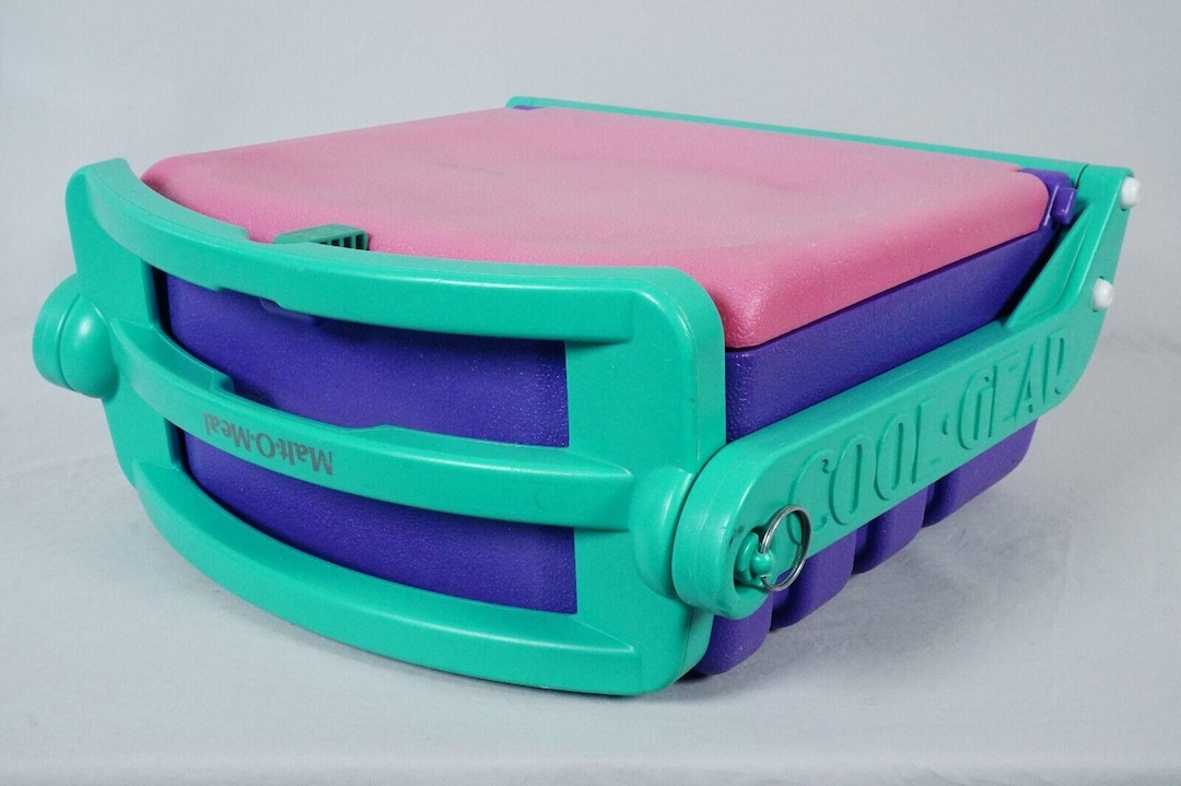 Cool Gear Cooler Malt-o- Meal Stadium Seat/foldup Chair Vintage Retro ...