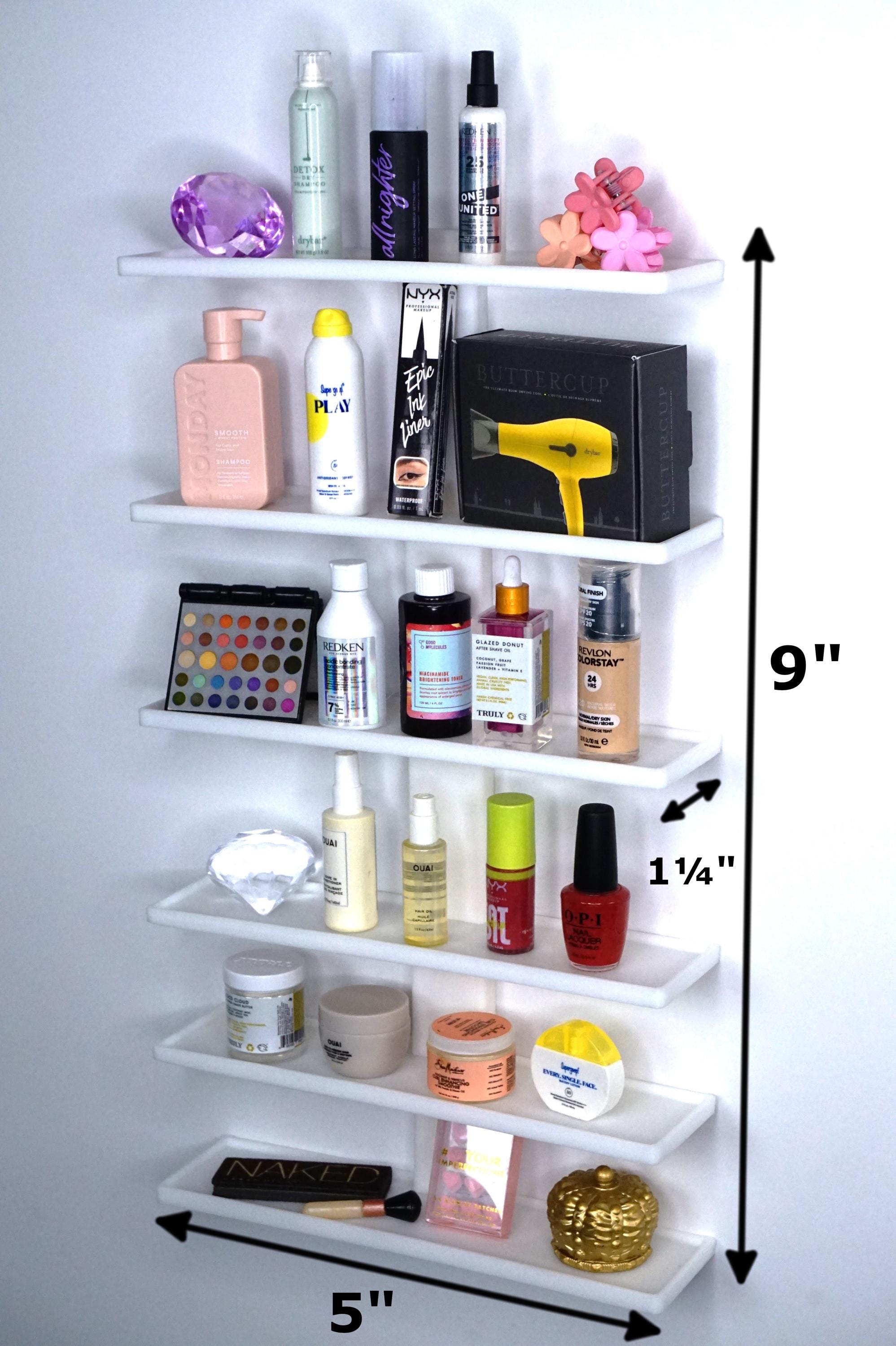 White Wall Mounted Display Shelf: 3D Printed Mini Brands Organizer - Etsy