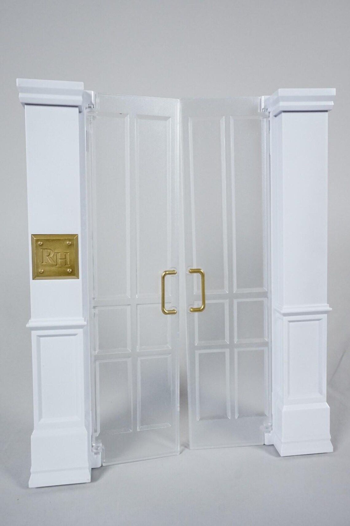 Rainbow High Doll House Dollhouse Replacement Pillars & Front French ...