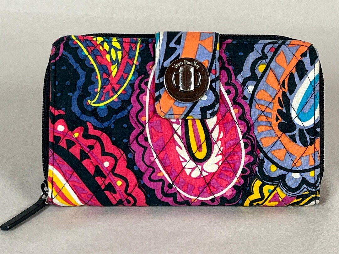 Vera Bradley Paisley Wallet - Etsy