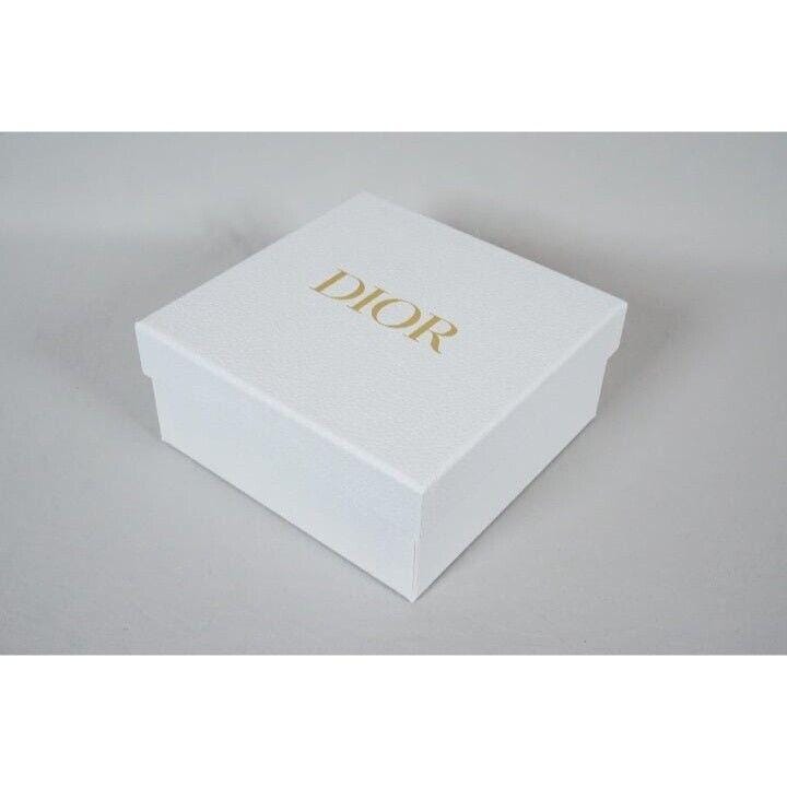 DIOR White Square Gift Box 8.5x8.5 NEW Authentic Empty Holiday Birthday ...