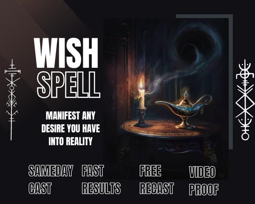 WISH SPELL CAST Wish Spell Cast Sameday Spell Cast Powerful Wish Spell ...