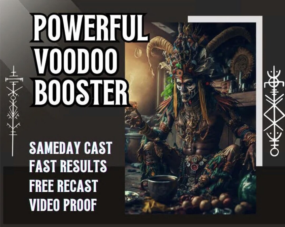 ULTIMATE VOODOO BOOSTER Spell | Limitless Power | Energy Amplifier ...