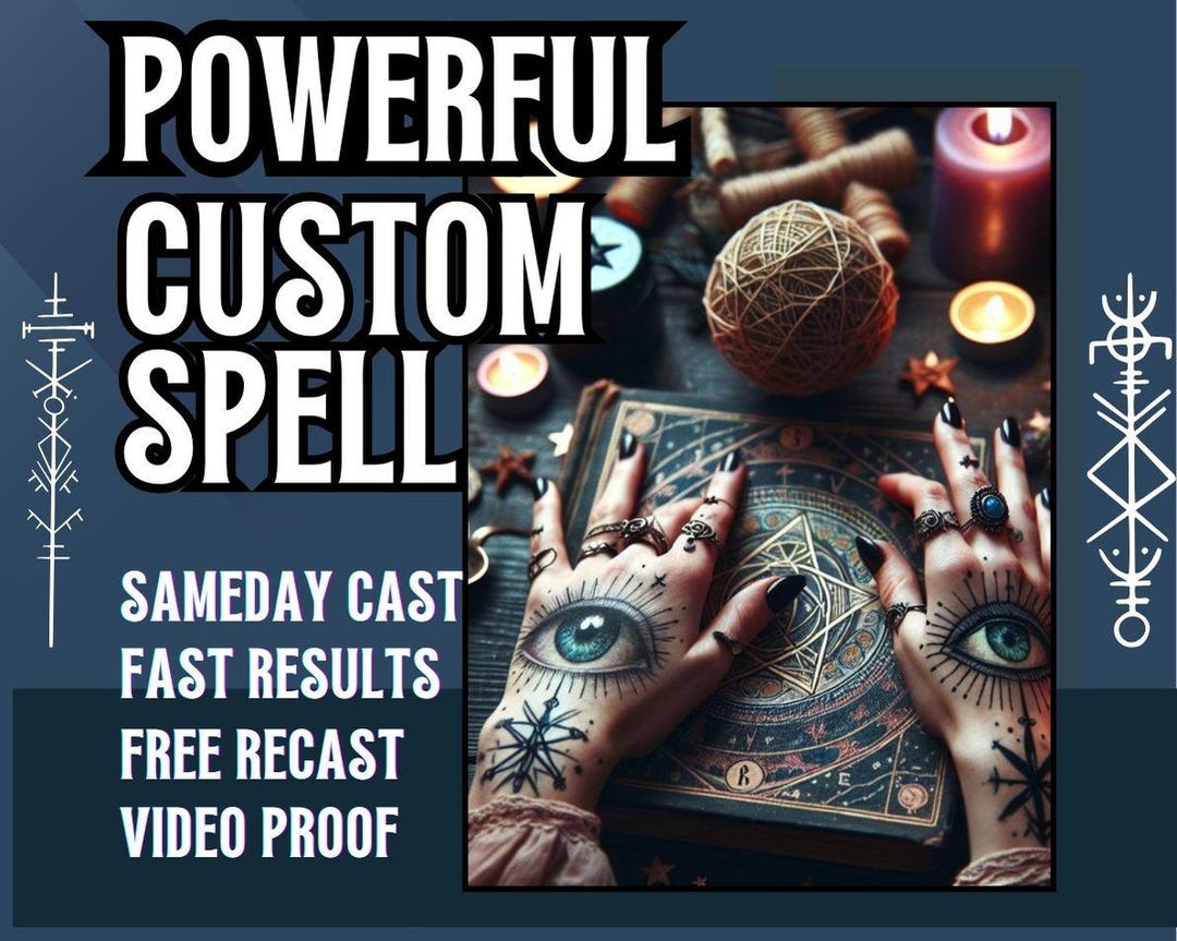 CUSTOM SPELL Powerful WISH Spell Ritual of Desire Money Spell Love ...