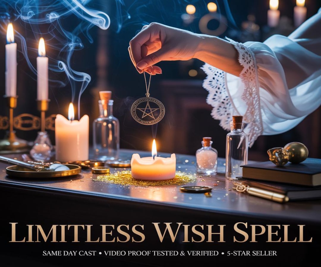 LIMITLESS WISH SPELL, Wish Spell, Manifestation Ritual, Instant Results ...