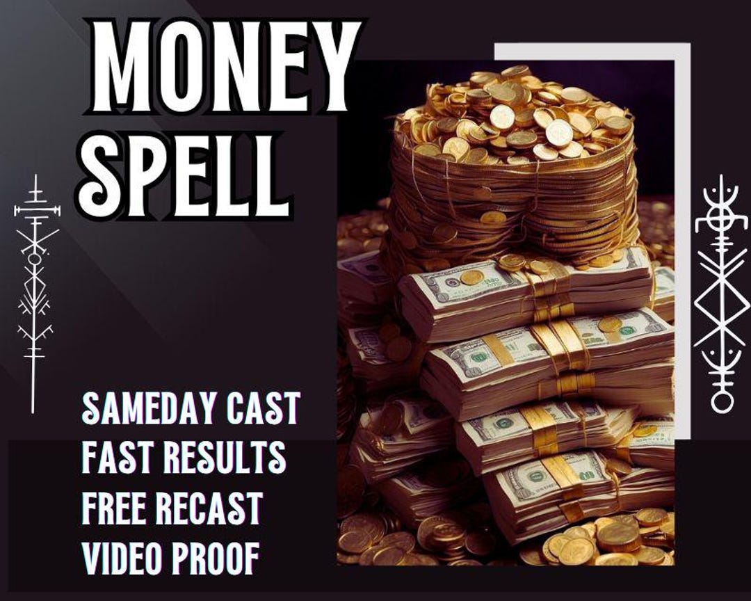EMERGENCY MONEY RITUAL, Luck Ritual, Luck Booster, Money Spell, Black ...