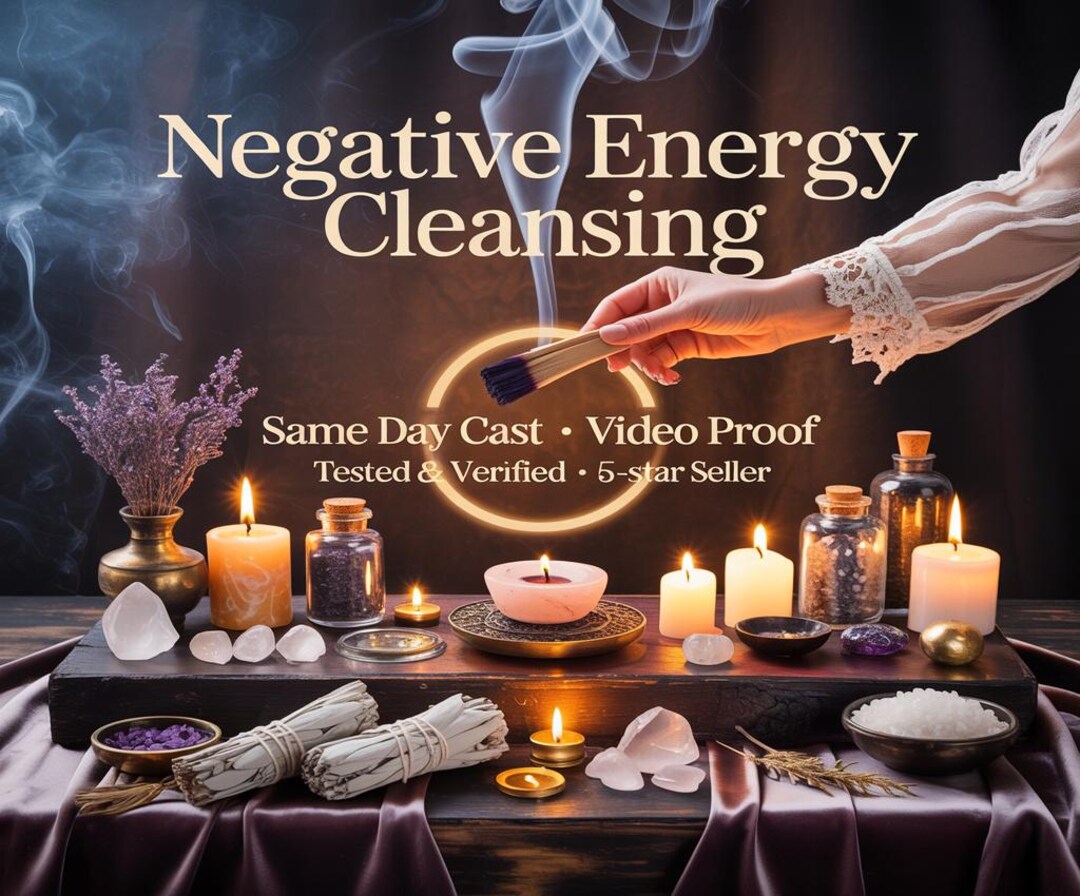 NEGATIVE ENERGY CLEANSER | Negative Energy Cleanse | Curse Removal ...