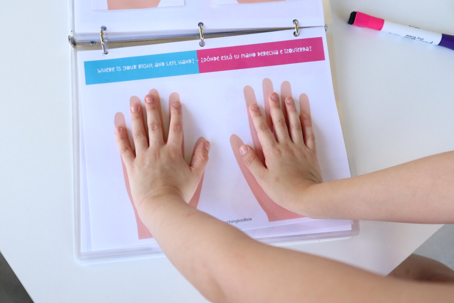 Busy Book Printable Spanish and English Preschooler Activities ...