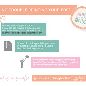 Busy Book Printable Spanish and English Preschooler Activities ...