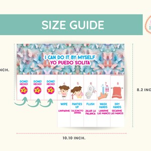Printable Potty Training Chart Reward System Instant Download Girl ...