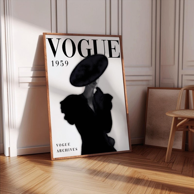 Vogue Cover Poster - Etsy