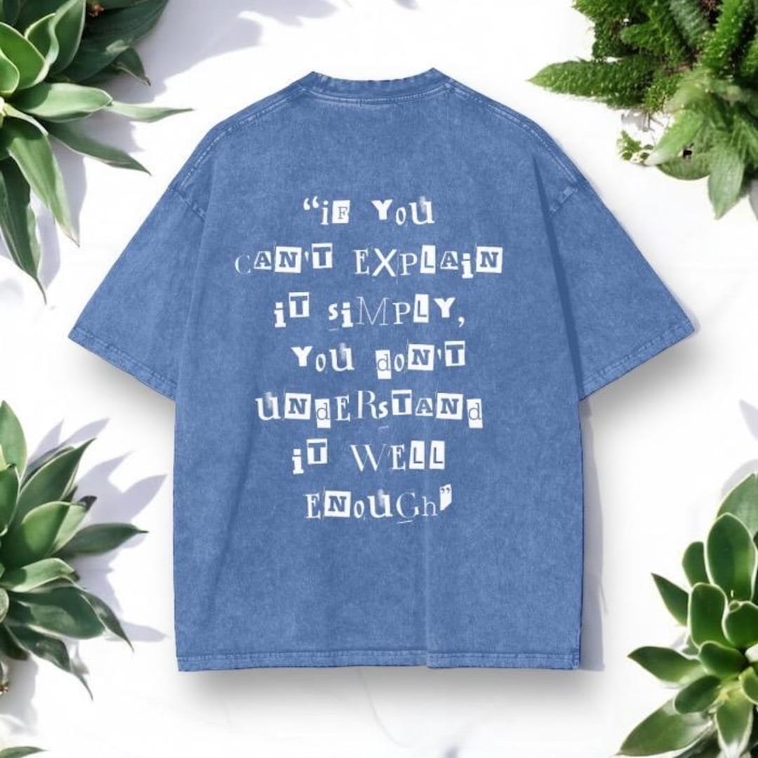 Albert Einstein T-shirt, Einstein Quotes T-shirt, Einstein Tee, Meaning ...
