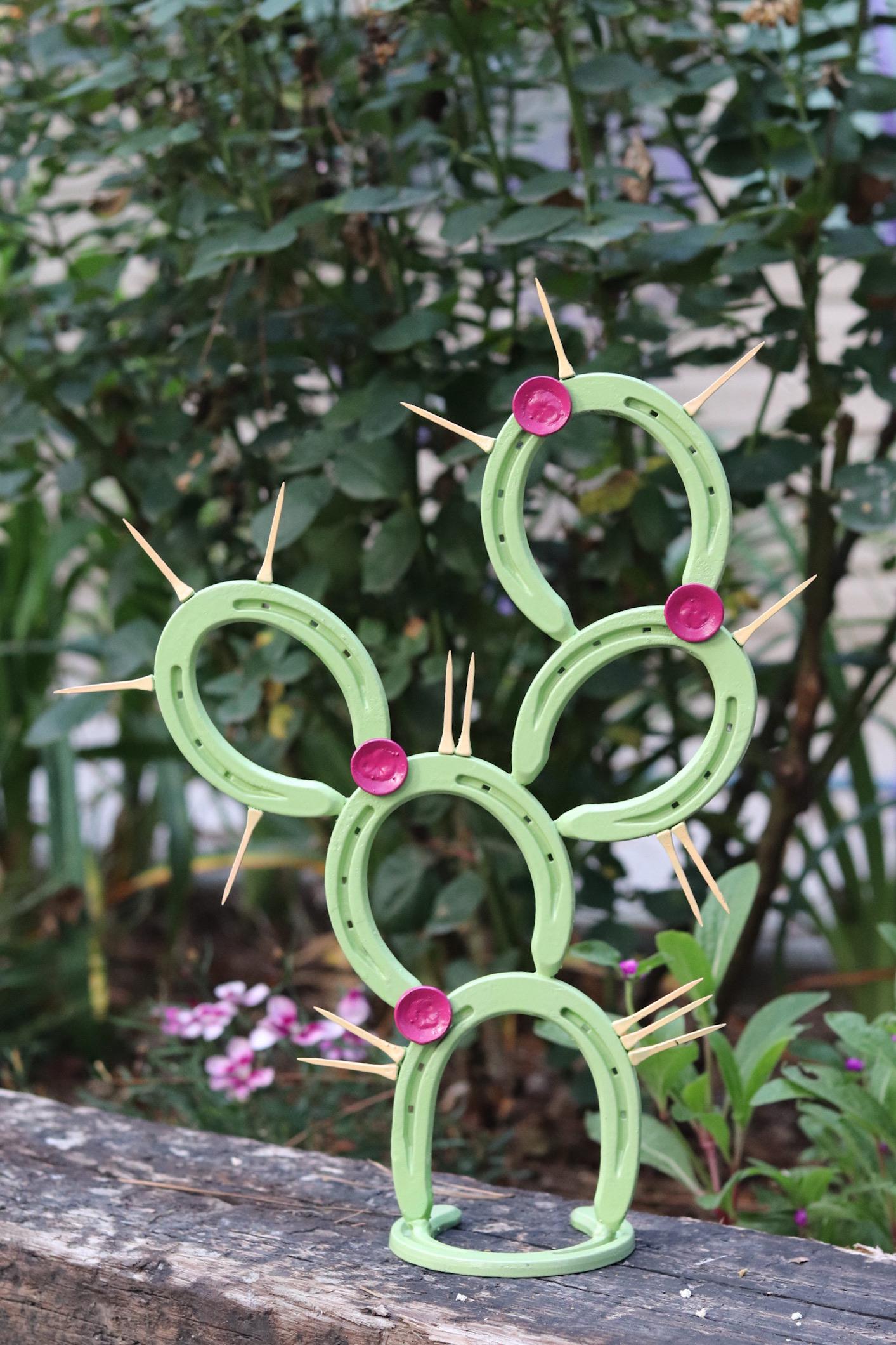 Cactus Welded From Horseshoes - Etsy