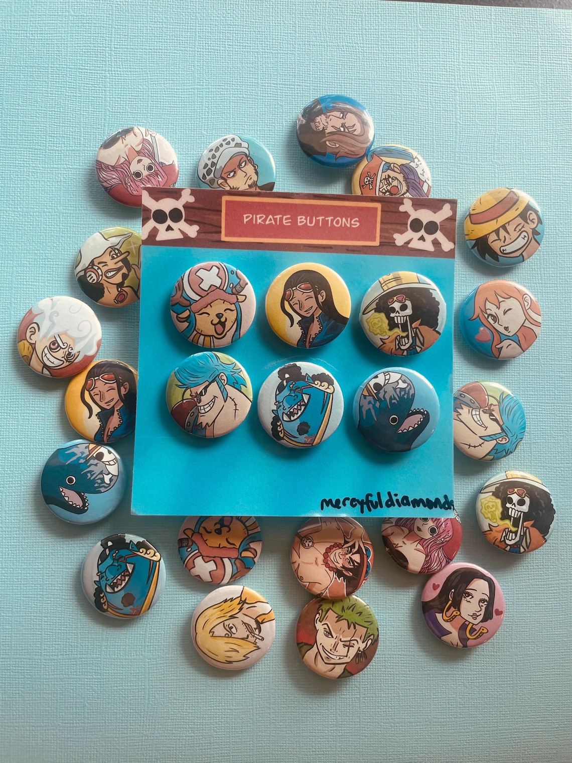 One Piece Buttons - Etsy