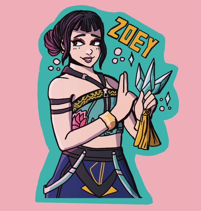 Huntrix Stickers - Etsy