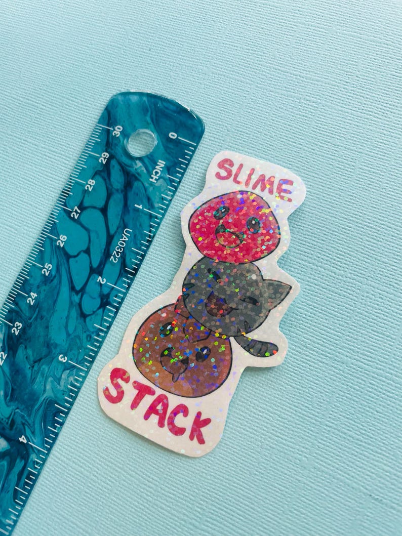 Slime Stack Sticker - Etsy