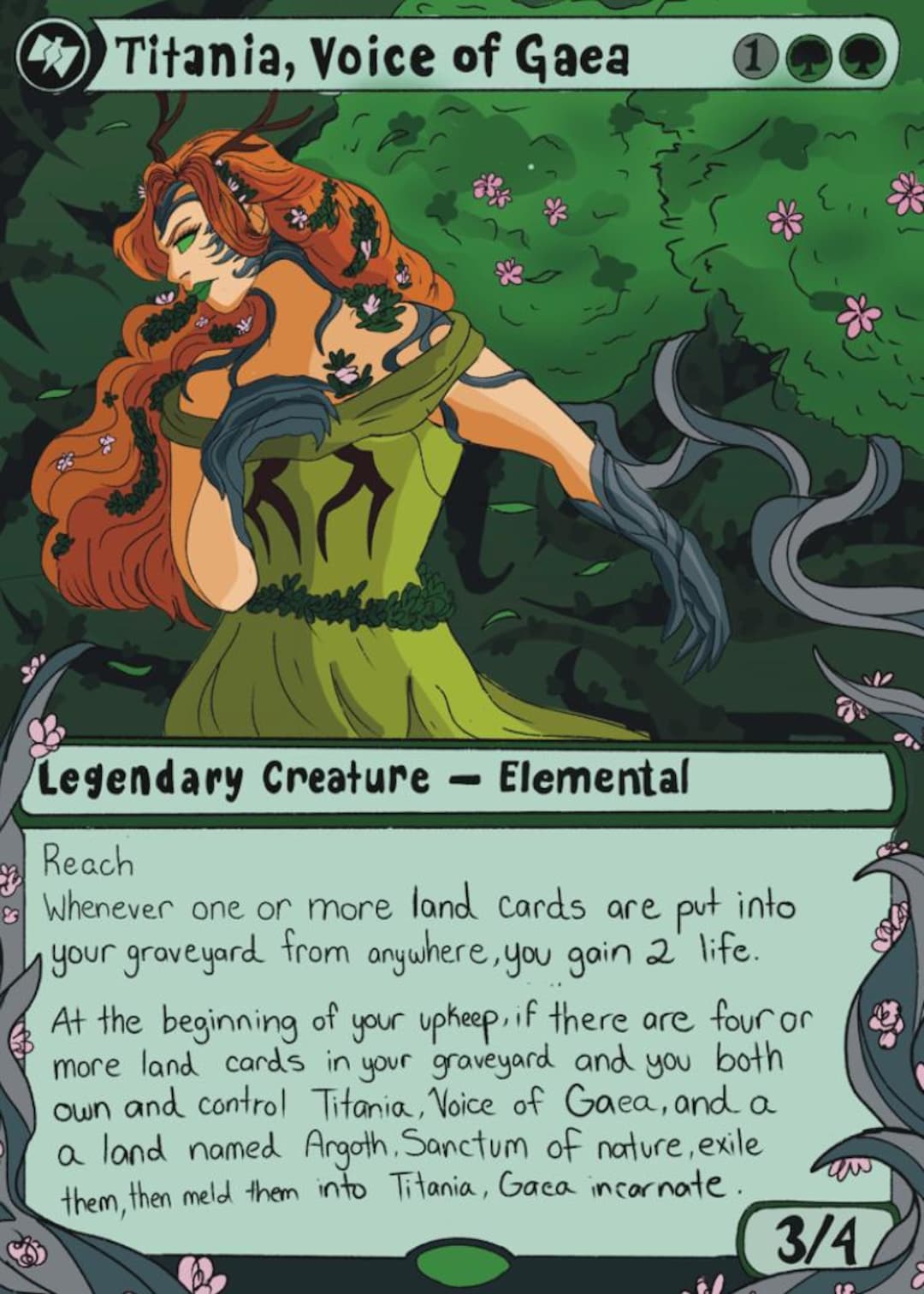 Titania, Voice of Gaea Proxy - Etsy