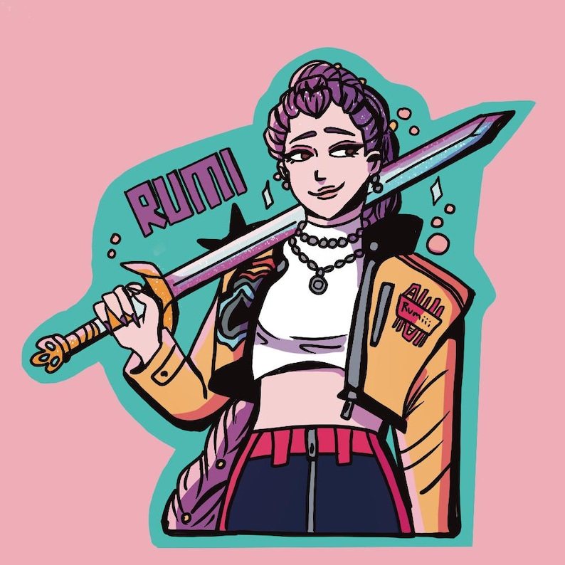 Huntrix Stickers - Etsy