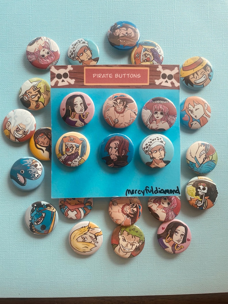 One Piece Buttons - Etsy
