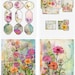 Watercolor Wildflowers - Skinny Mini Kit Includes: 10 Pages, 10 SM Tags ...