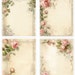 Vintage Roses - Paper Pack Includes: 12 Full Pages 8.5x11 Inches, Pink ...