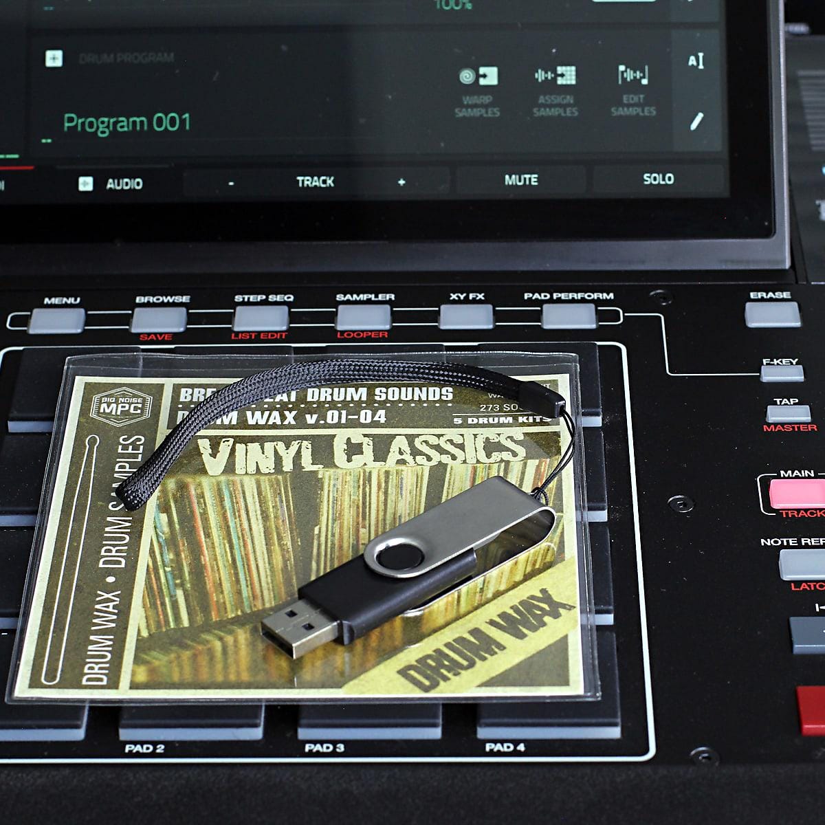 Drum Break Samples “drum Wax V.01” Vinyl Classics | USB Flash Drive - Etsy