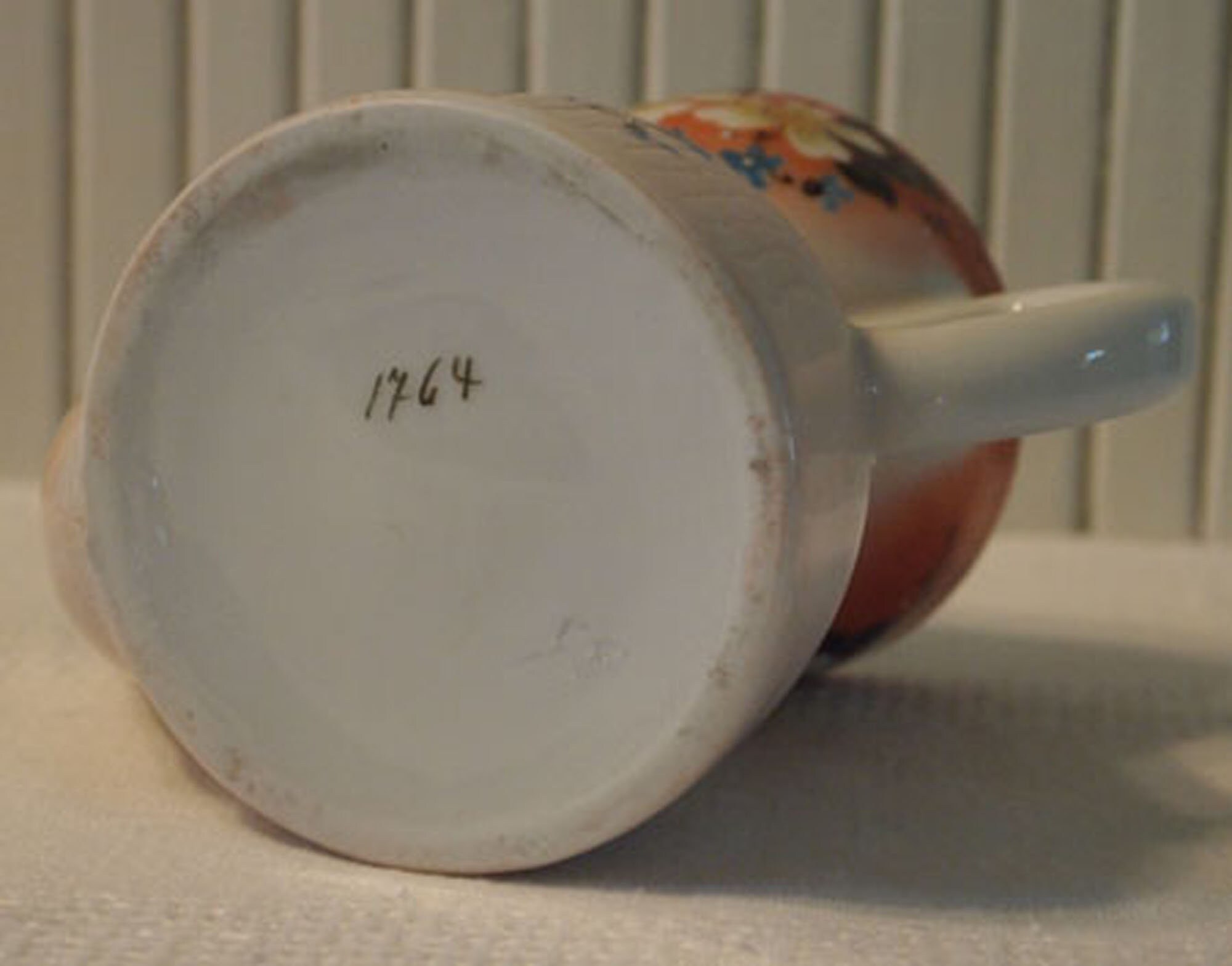 Vintage Scuttle Shaving Mug With Flowers - Etsy