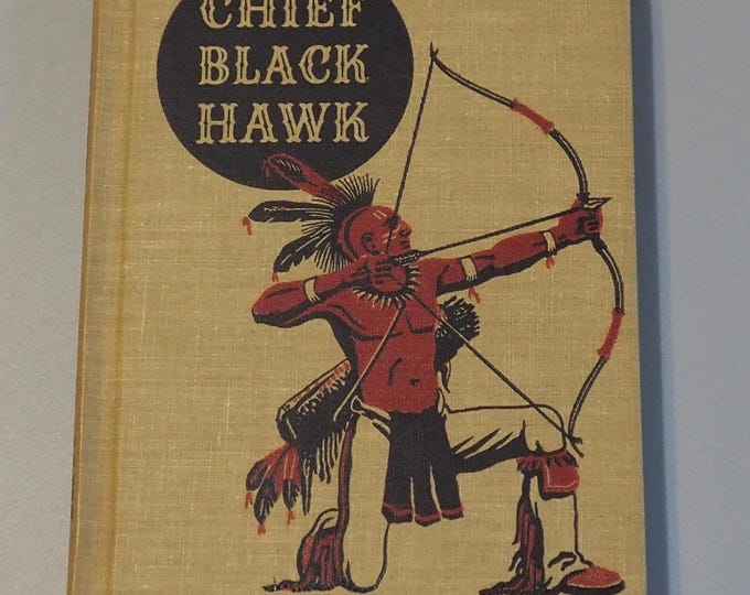Chief Black Hawk by Frank Lee Beals 1943 First Edition - Etsy