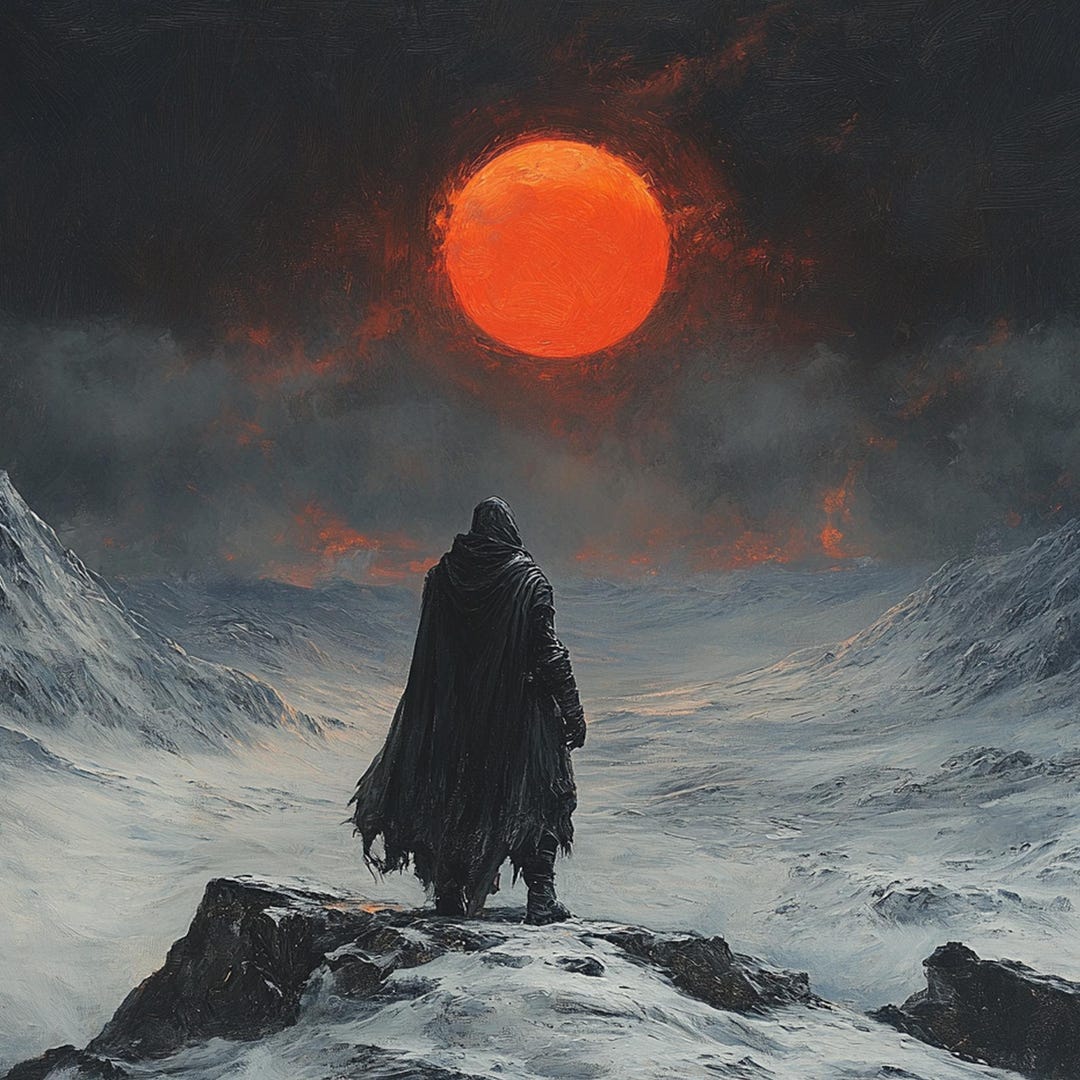 Gritty Dark Fantasy Oil Painting - Etsy