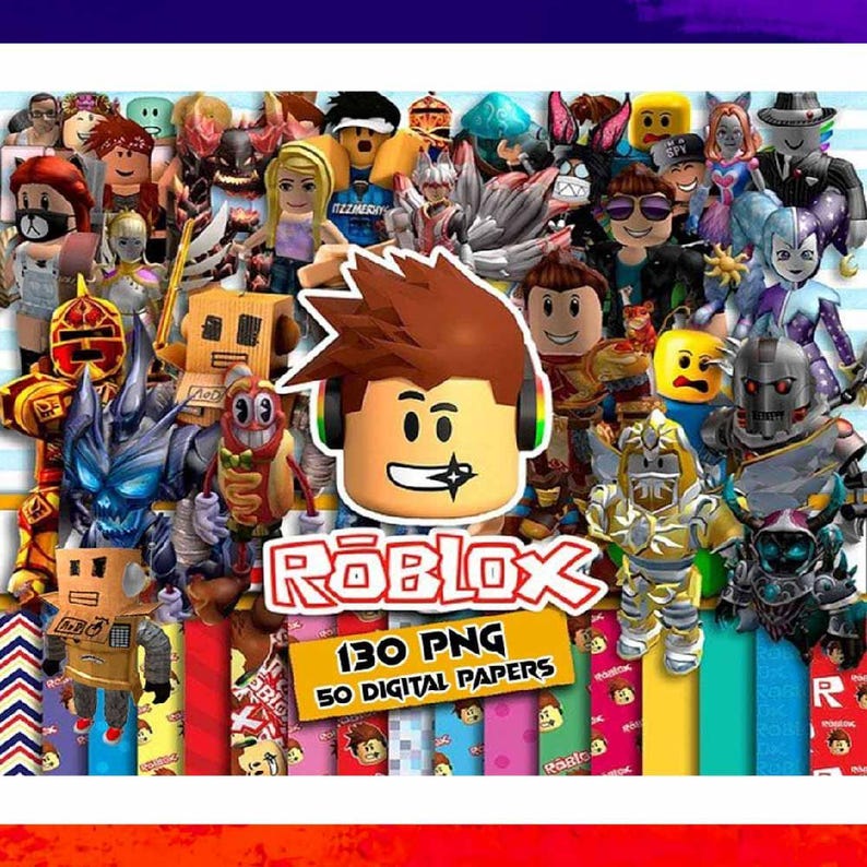 Gaming PNG Clipart Bundle, Roblocks Png Clipart Bundle, Transparent ...